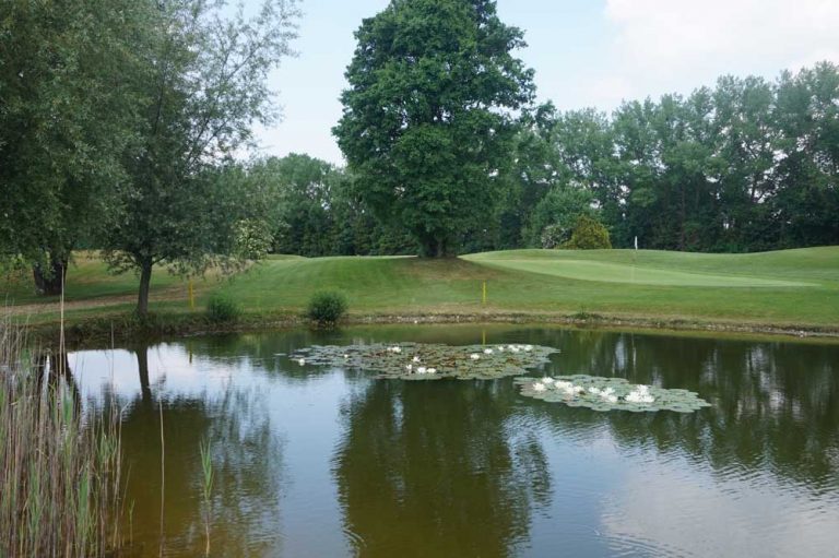 Golfen in der Stadt ! In der Galopprennbahn München Riem